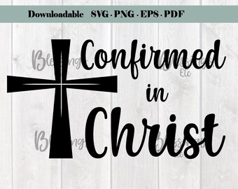 Confirmation Downloadable Svg Eps Pdf Png Dxf Commercial | Etsy