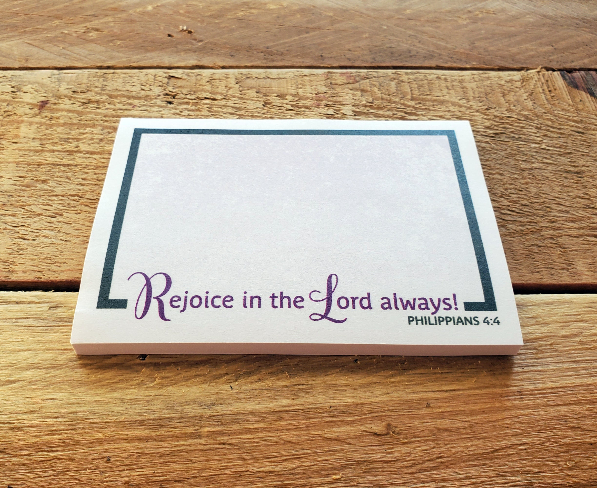 Religious Post-it Sticky Notes, Inspirational 2 Pack With Bible Verses ...