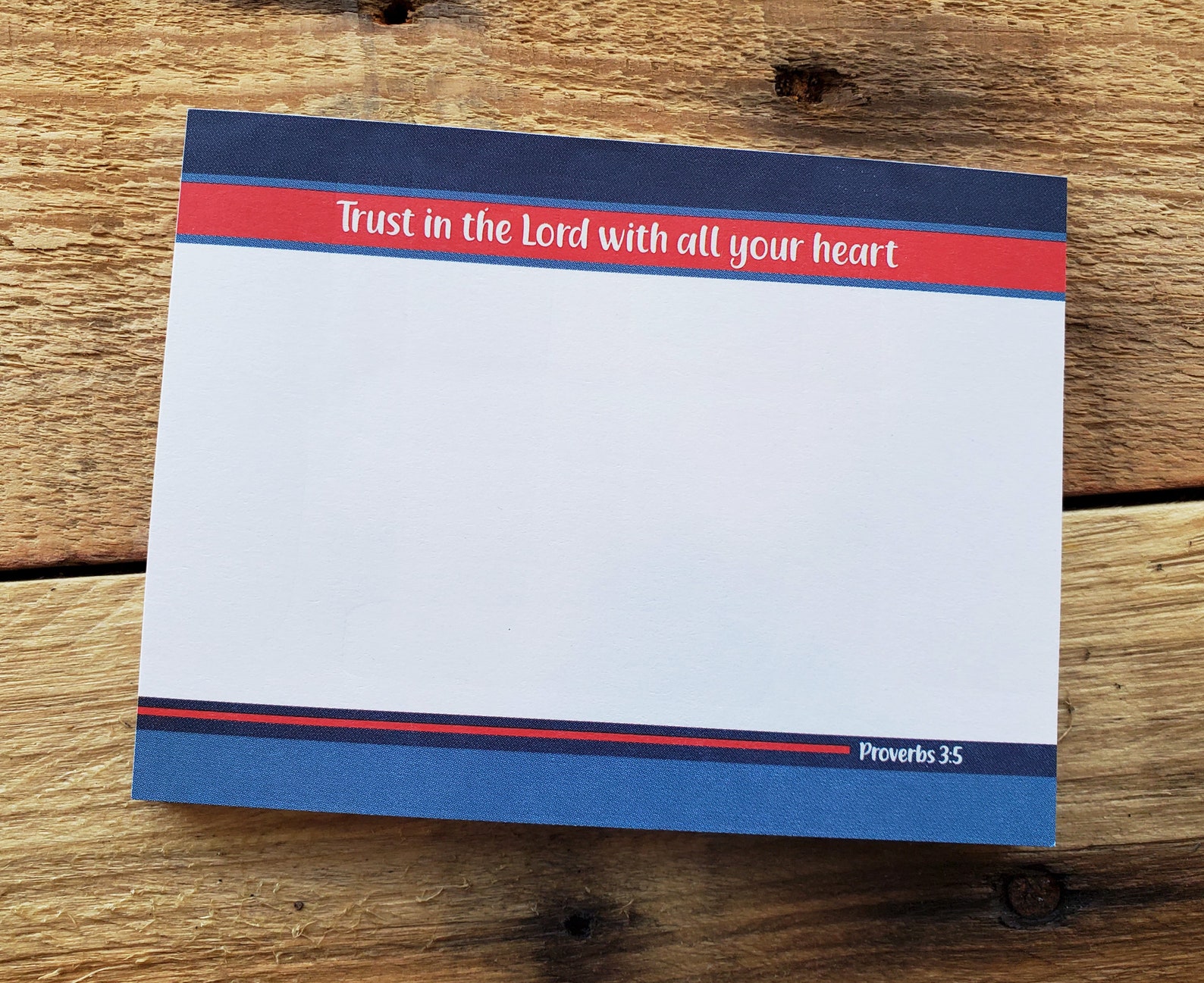 Sticky Notes Inspirational Religious 5-pack, 4x3 Rejoice, Love, Trust ...