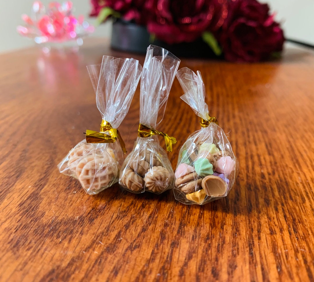 1:12 Scale Miniature Cookies Model Toy Dollhouse Accessories, A Pack of ...
