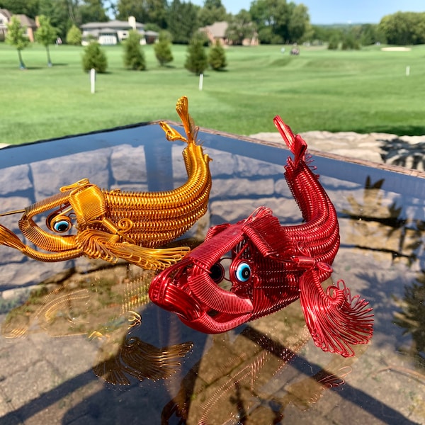 Goldfish Sculpture - Etsy