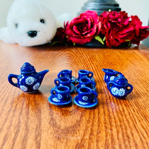 Miniature Japanese Tea Set - Etsy