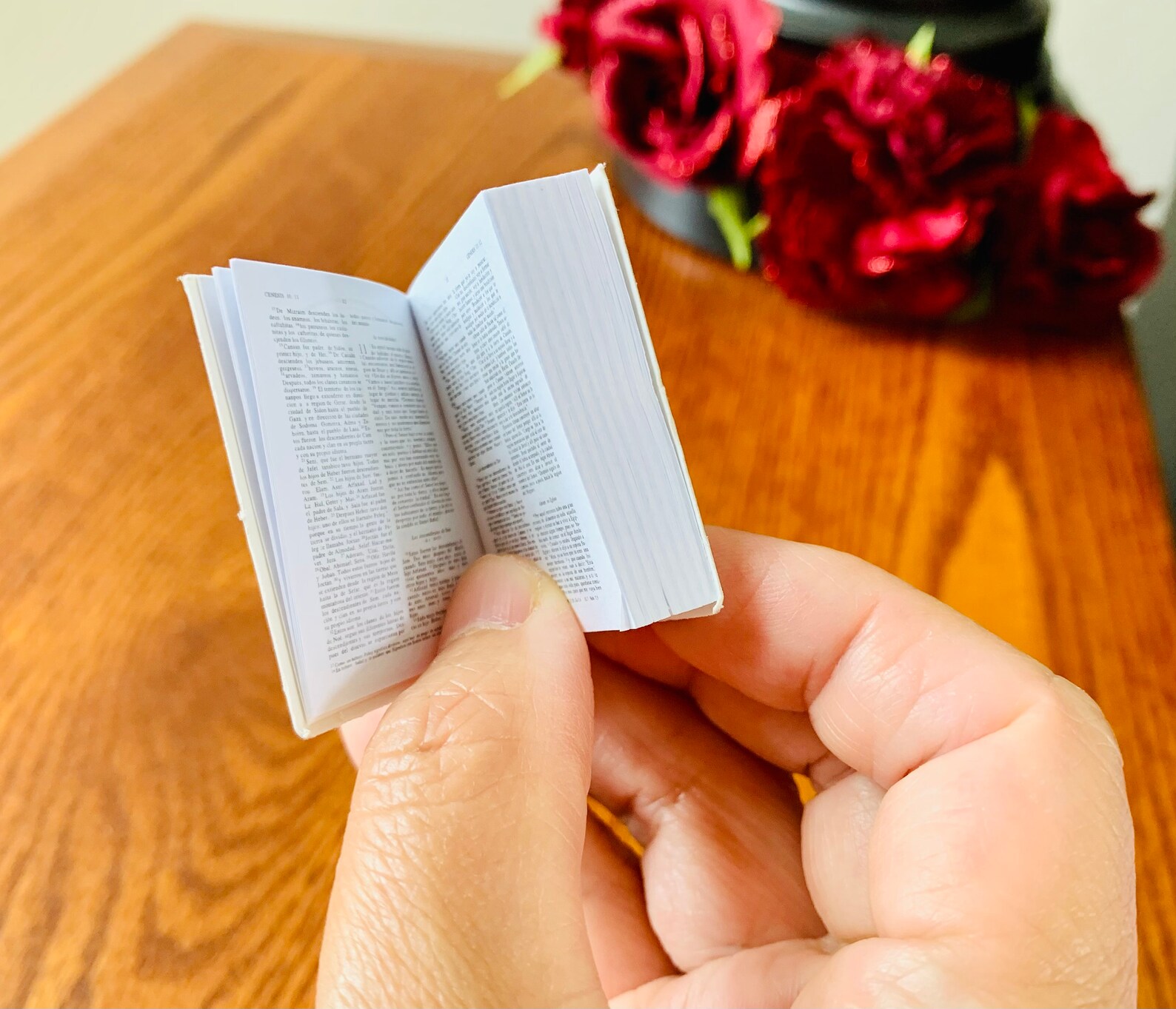 1:6 Scale Dollhouse Miniature Holy Bible Mini Bible Religious - Etsy
