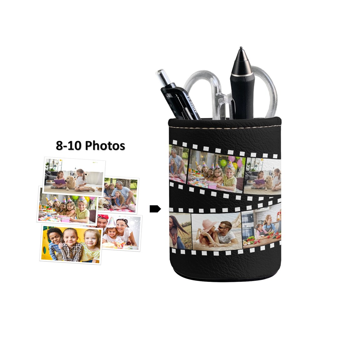Personalized Pen Holder Customized Pen Holder Photos Pen - Etsy