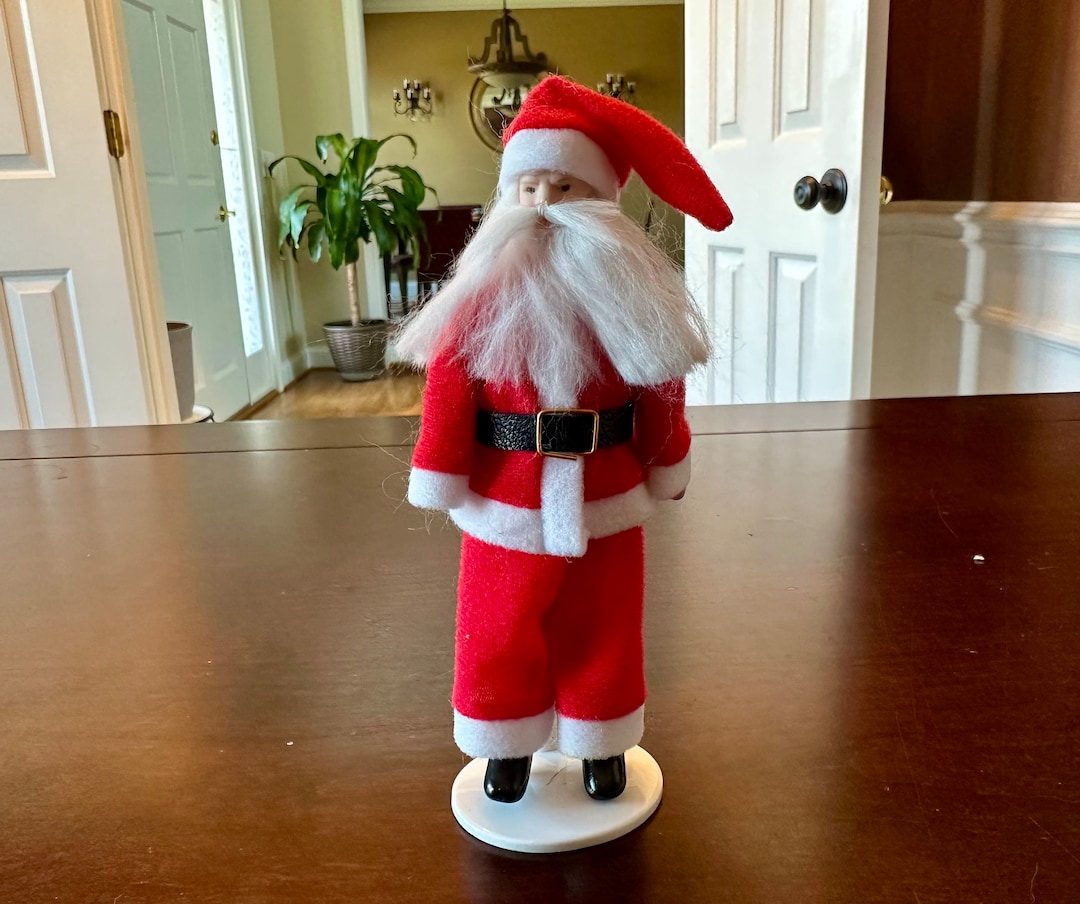 1:12 Scale Dollhouse Miniatures Santa Claus Santa Claus Comes to Town ...