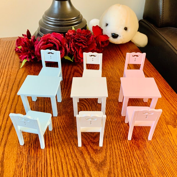 Wooden Doll Table - Etsy