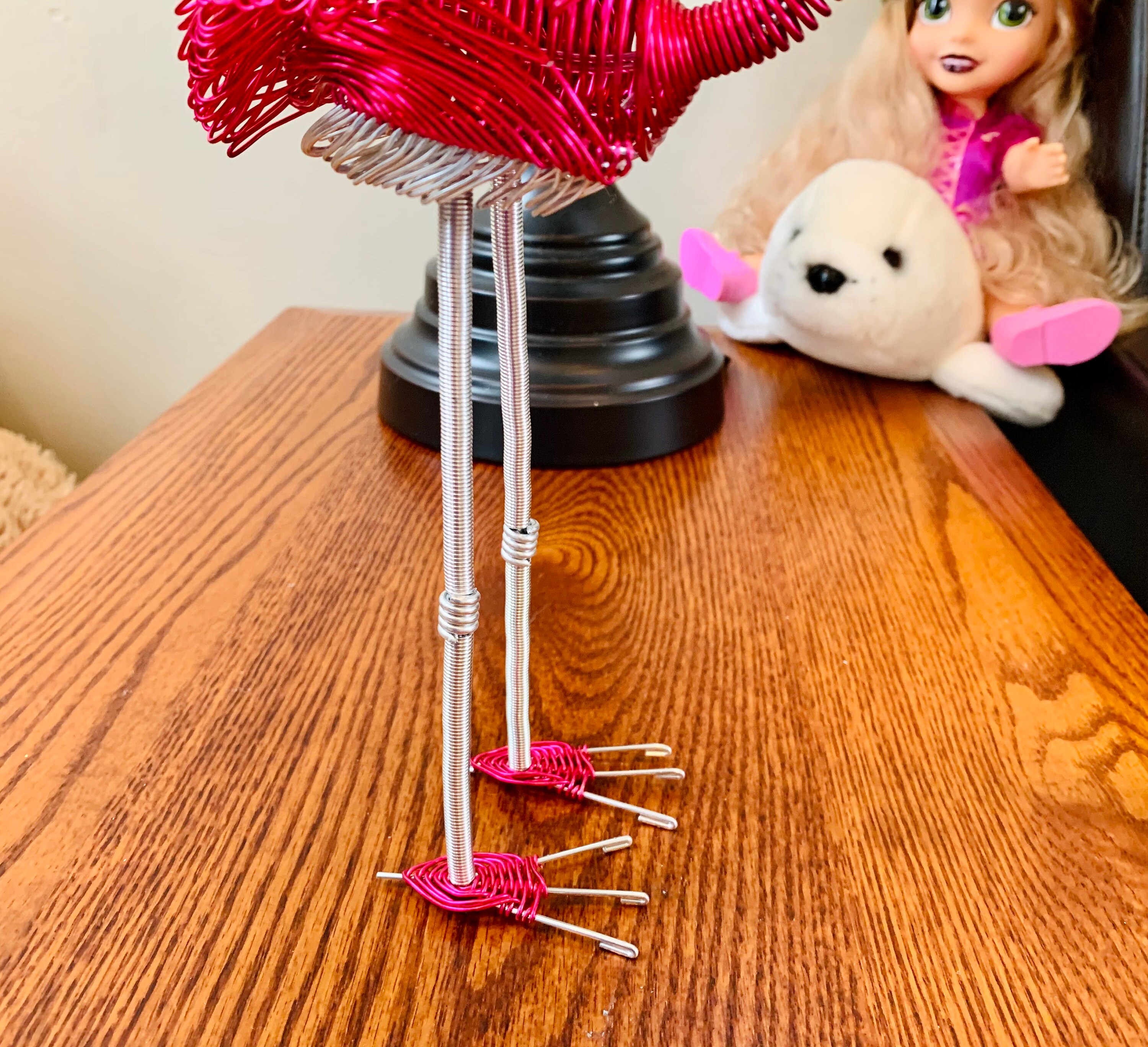 Flamingo Wire Figure Handmade Wire Sculpture Modern Wire Art - Etsy