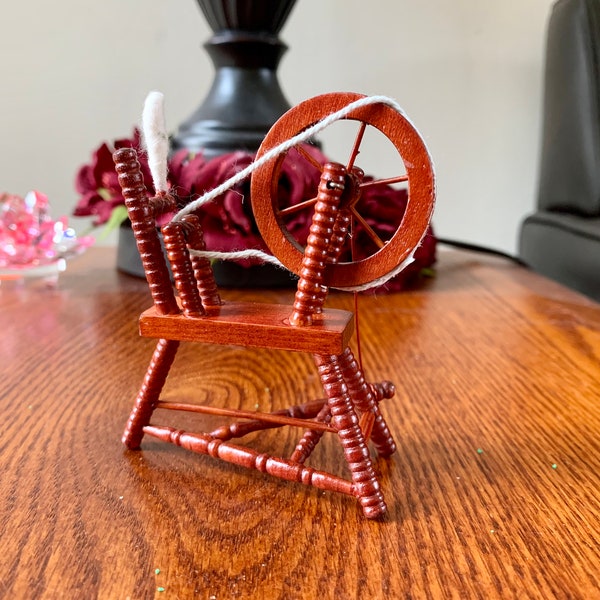 Mini Spinning Wheel - Etsy