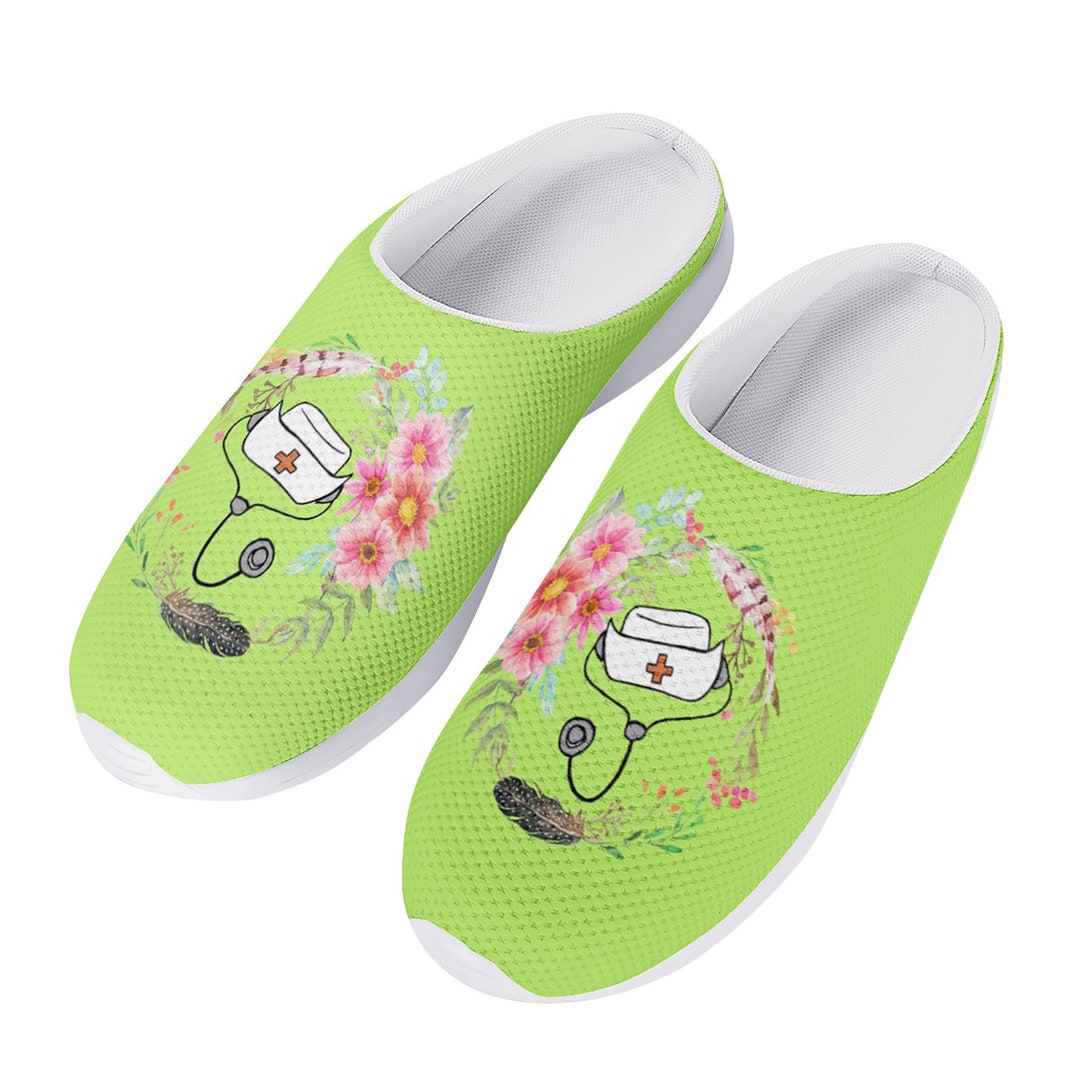 Classic Shoes, Hospital Surgical Medical Slipper Sneaker, Women Doctor ...