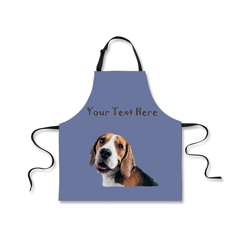 Customize Your Picture & Text on Apron Polyester Handmade - Etsy