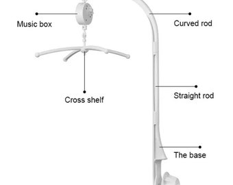 Mobile Crib Attachment - Etsy