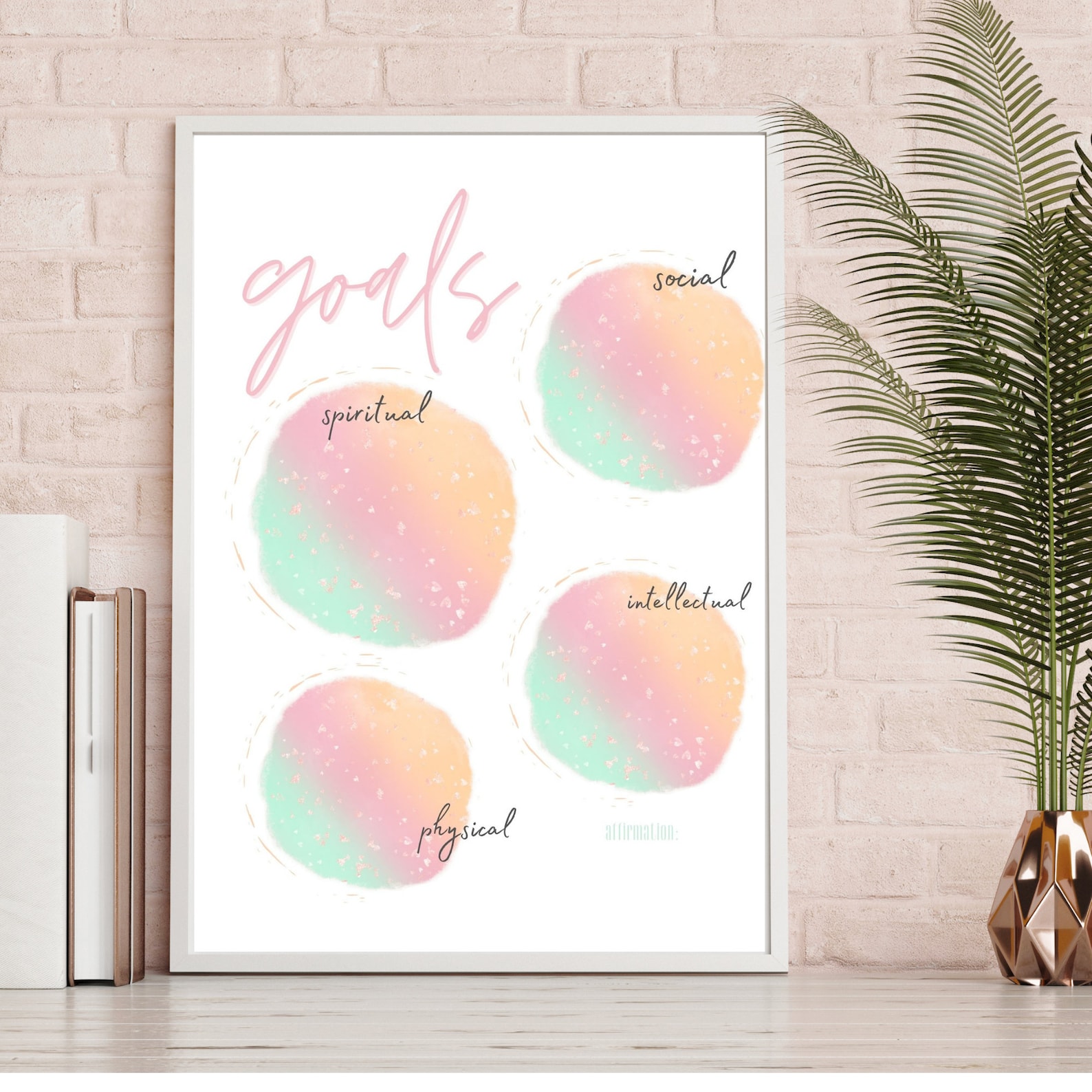 Printable Goal Sheet | LDS Goals for Youth and Children | 2021 Come ...