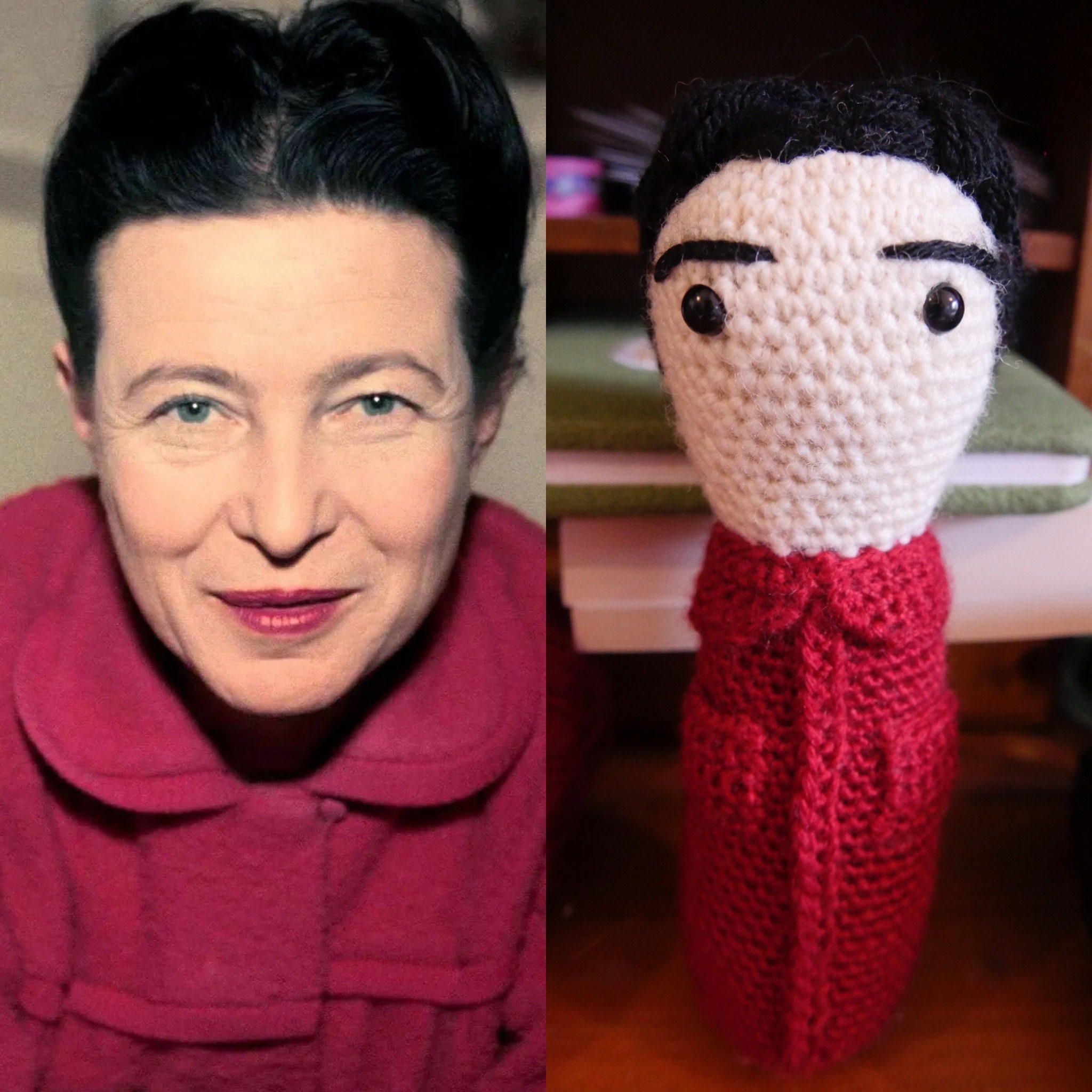 Bespoke Crochet Philosophers - MADE TO ORDER - Etsy UK