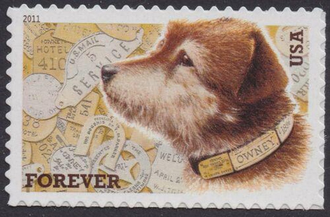 2011 Owney, the Postal Dog Single "forever" Postage Stamp, Sc# 4547 ...