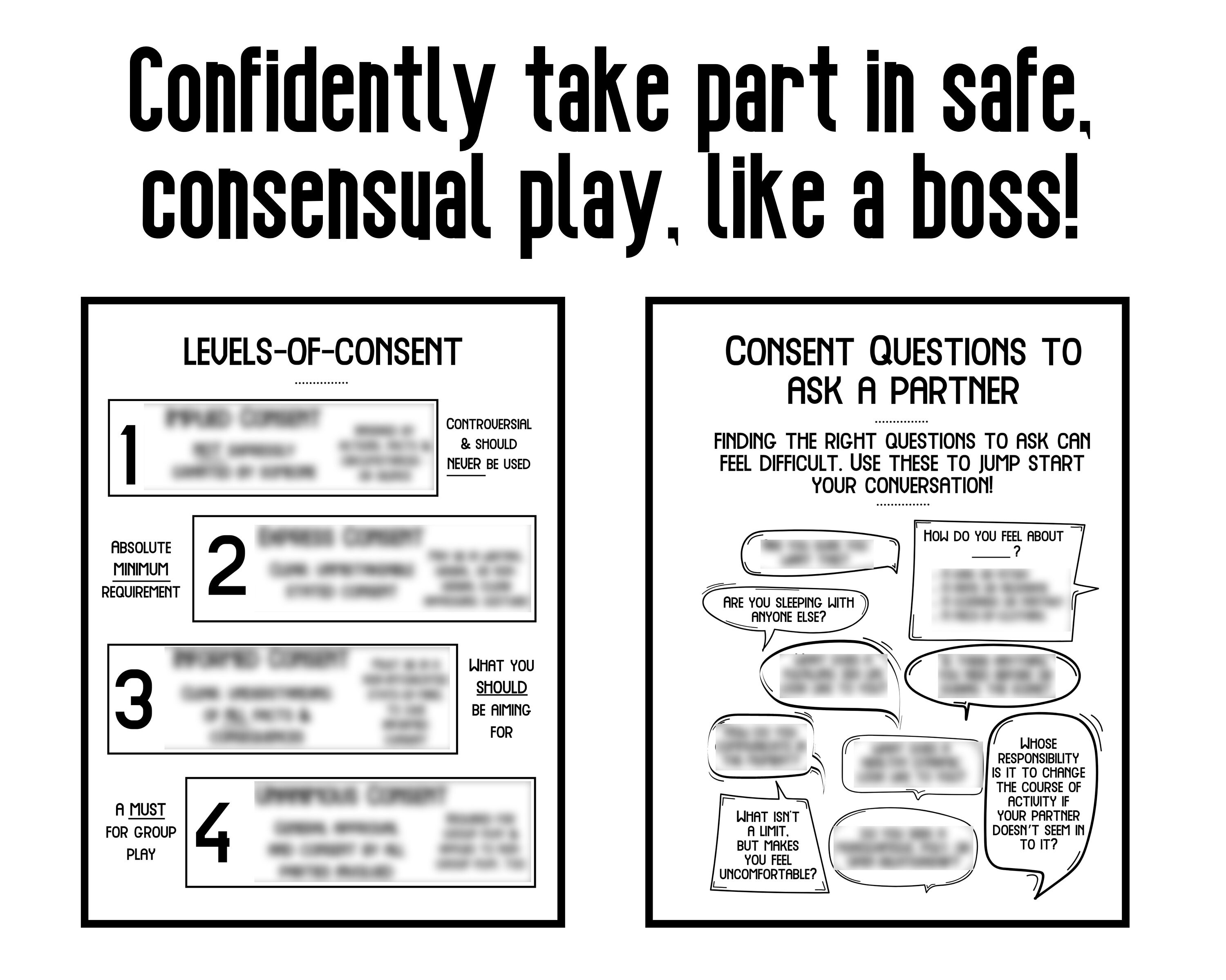 What is Consent Workbook & Guide Dom Sub BDSM Contract for - Etsy