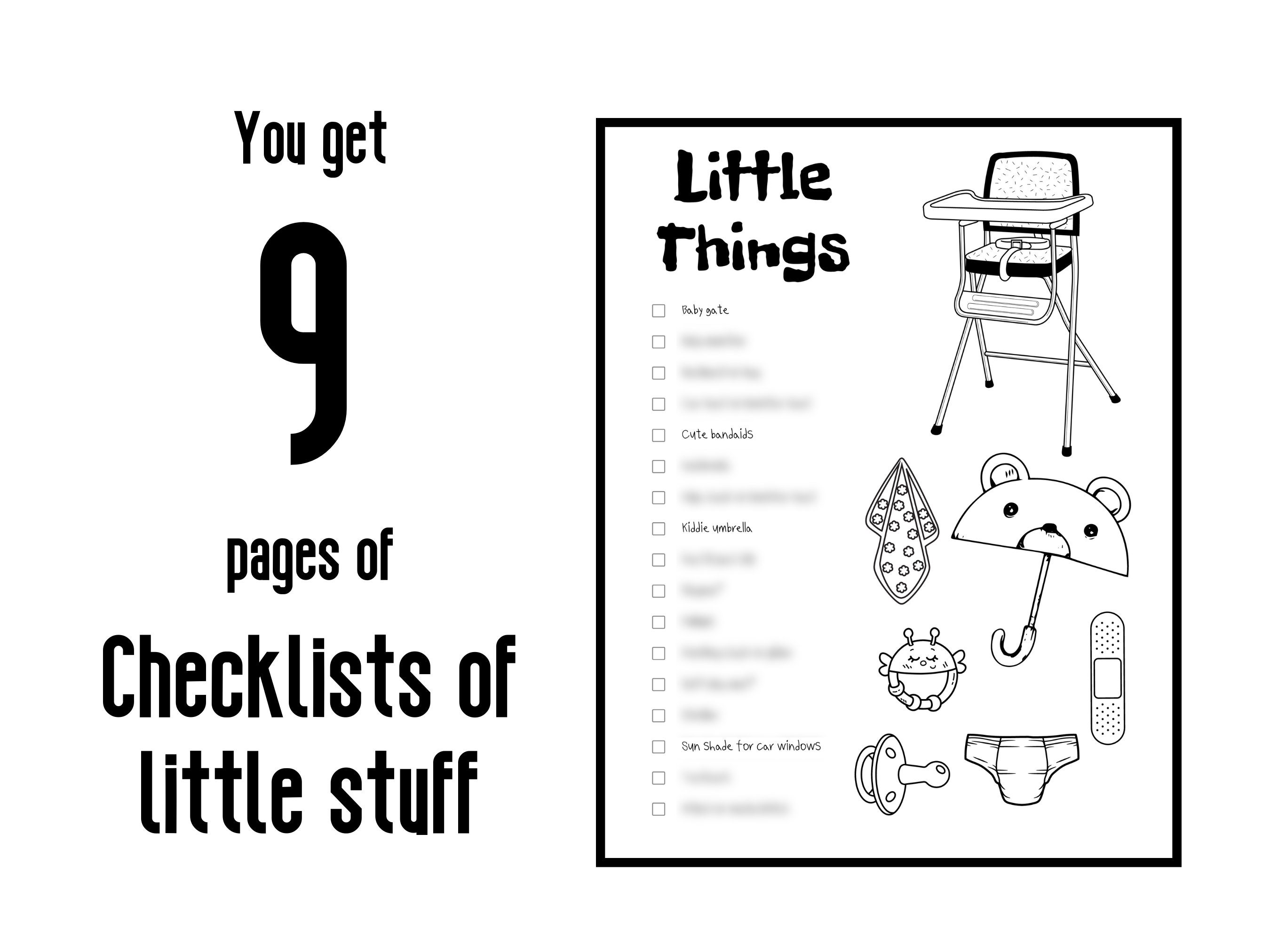 Little Space Checklist for BDSM, Mommy & Daddy Dom, Ddlg, Ddlb, Mdlb ...