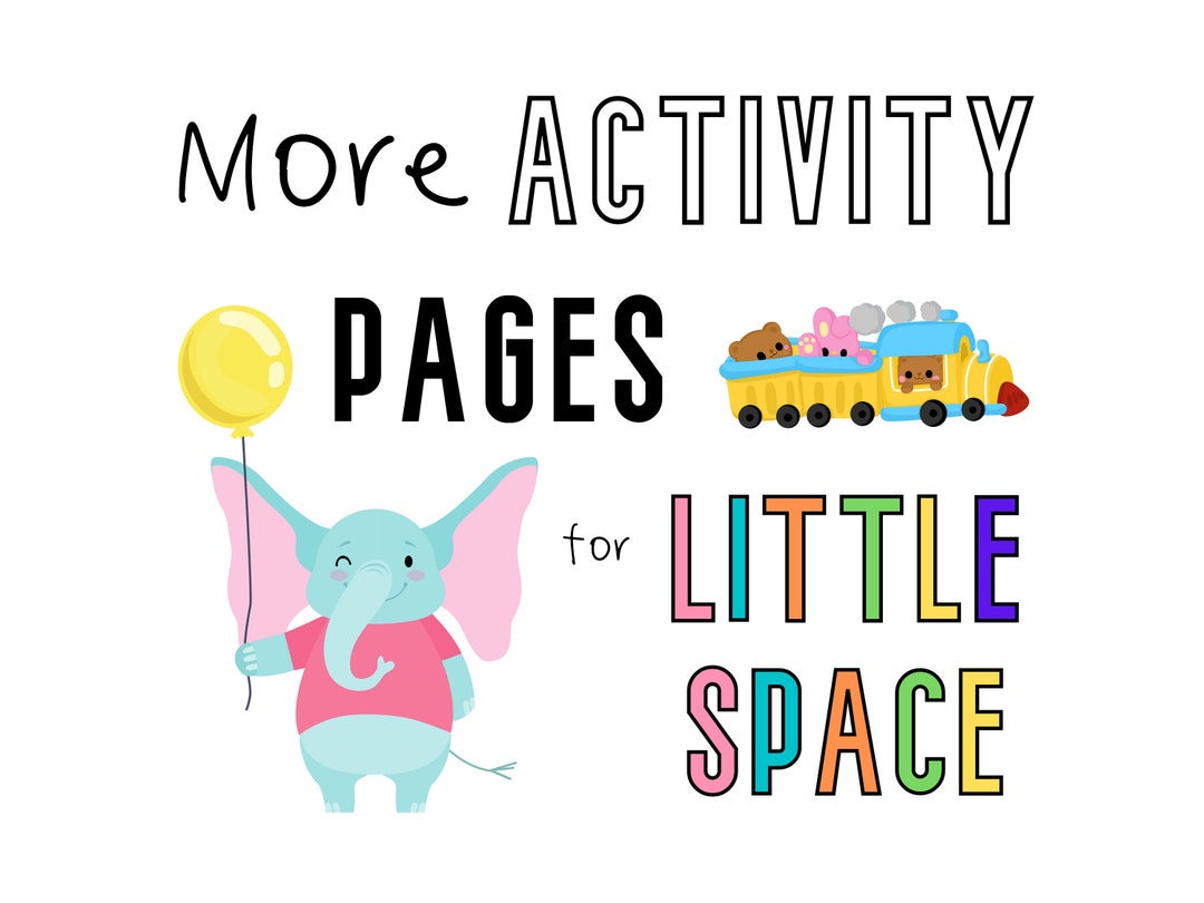 More Little Activities for Littlespace, Ddlg, Ddlb, Mdlg, Mdlb, Cgl ...