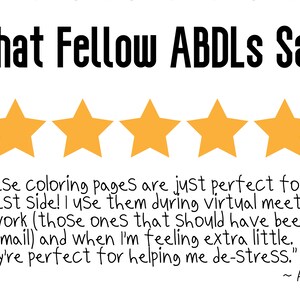 ABDL Coloring Book Pages for Adult Baby, Easy Ddlg Idea for Little ...