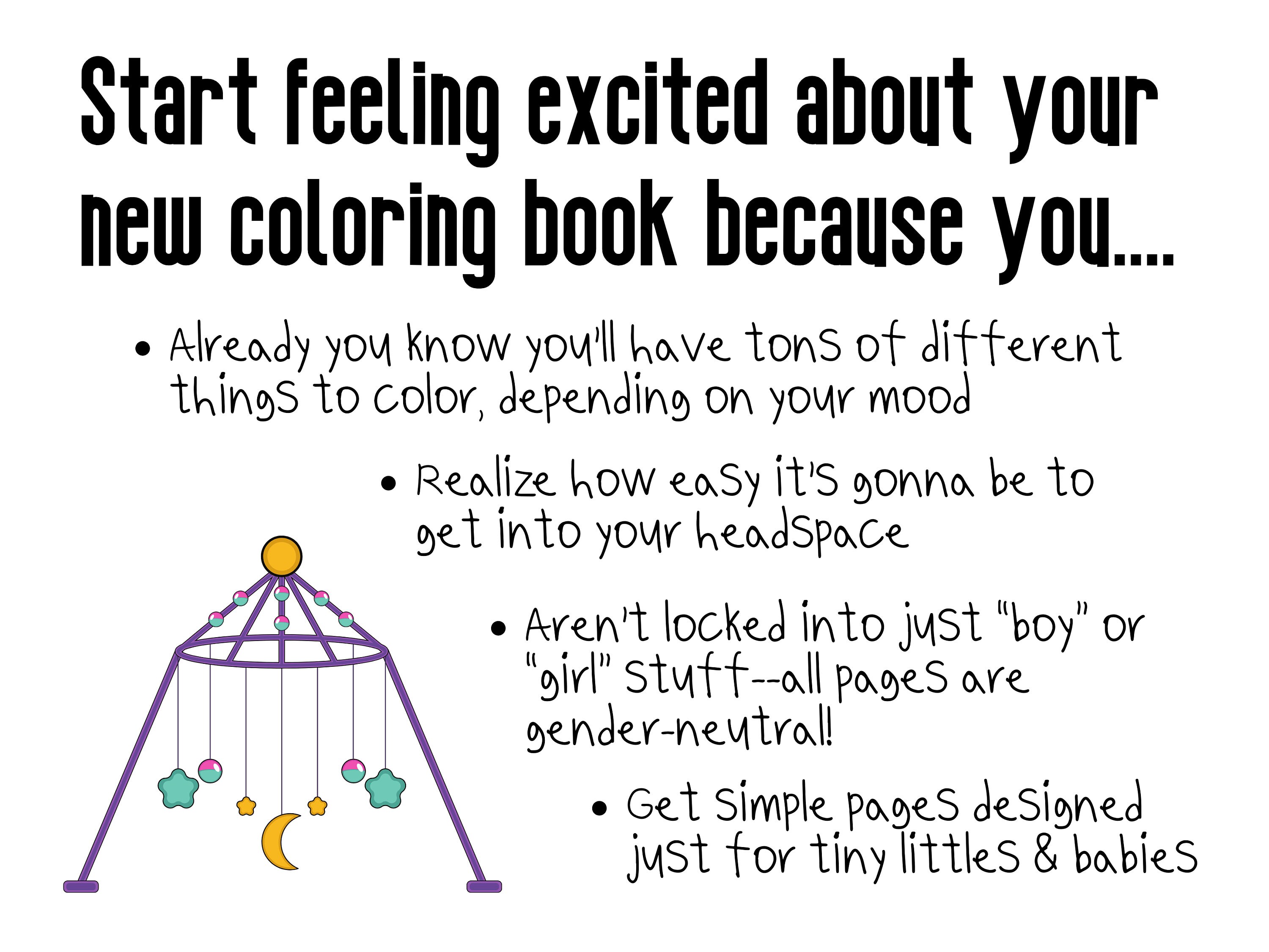 ABDL Coloring Book Pages for Adult Baby, Easy Ddlg Idea for Little ...