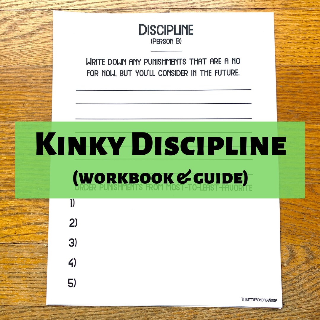 Discipline Spanking, Impact Play, and Sadomasochism Worksheets, BDSM ...
