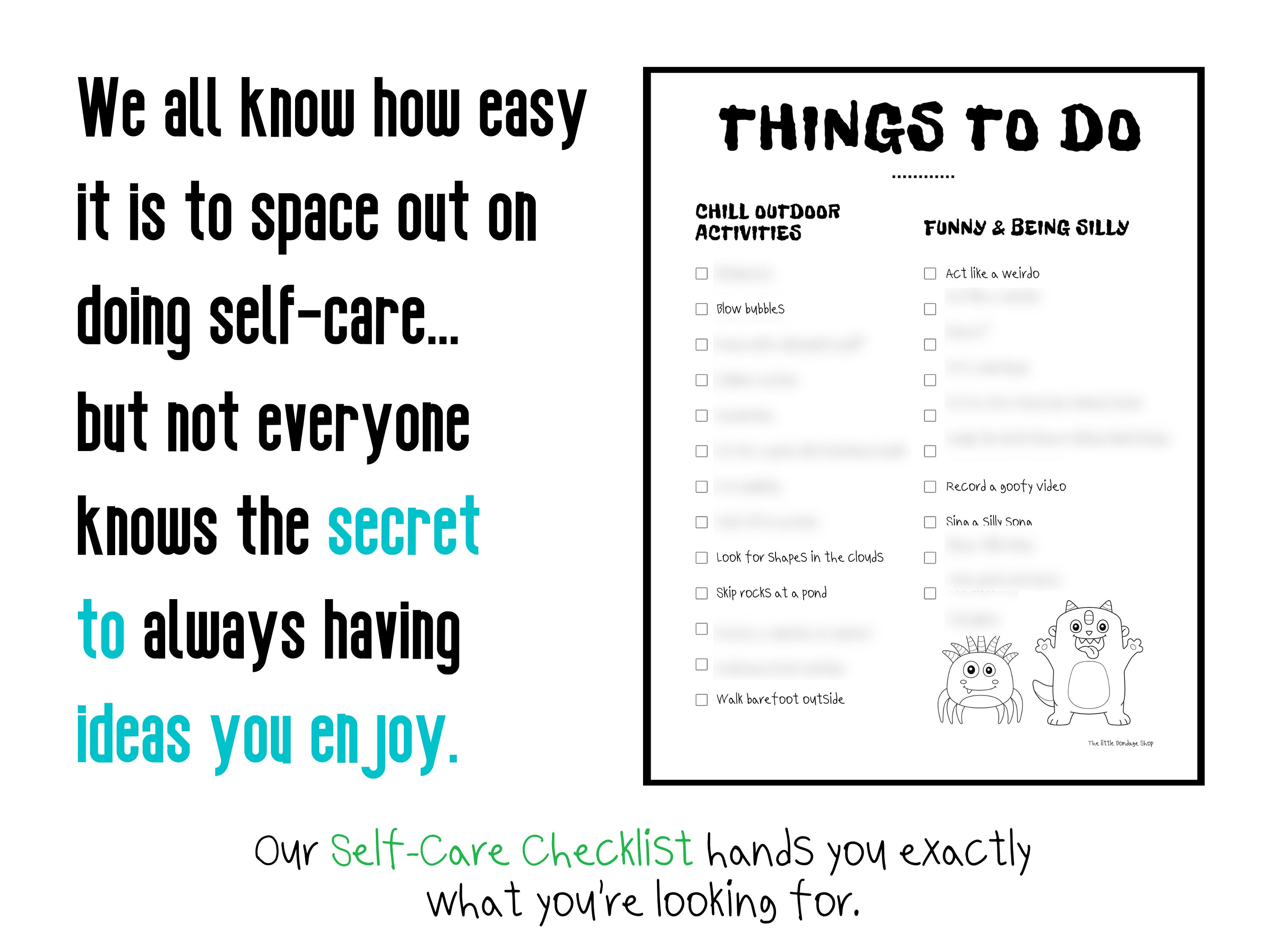 Littlespace Self Care Checklist for Ddlg, Ddlb, Mdlb, Mdlg, Cgl - Etsy