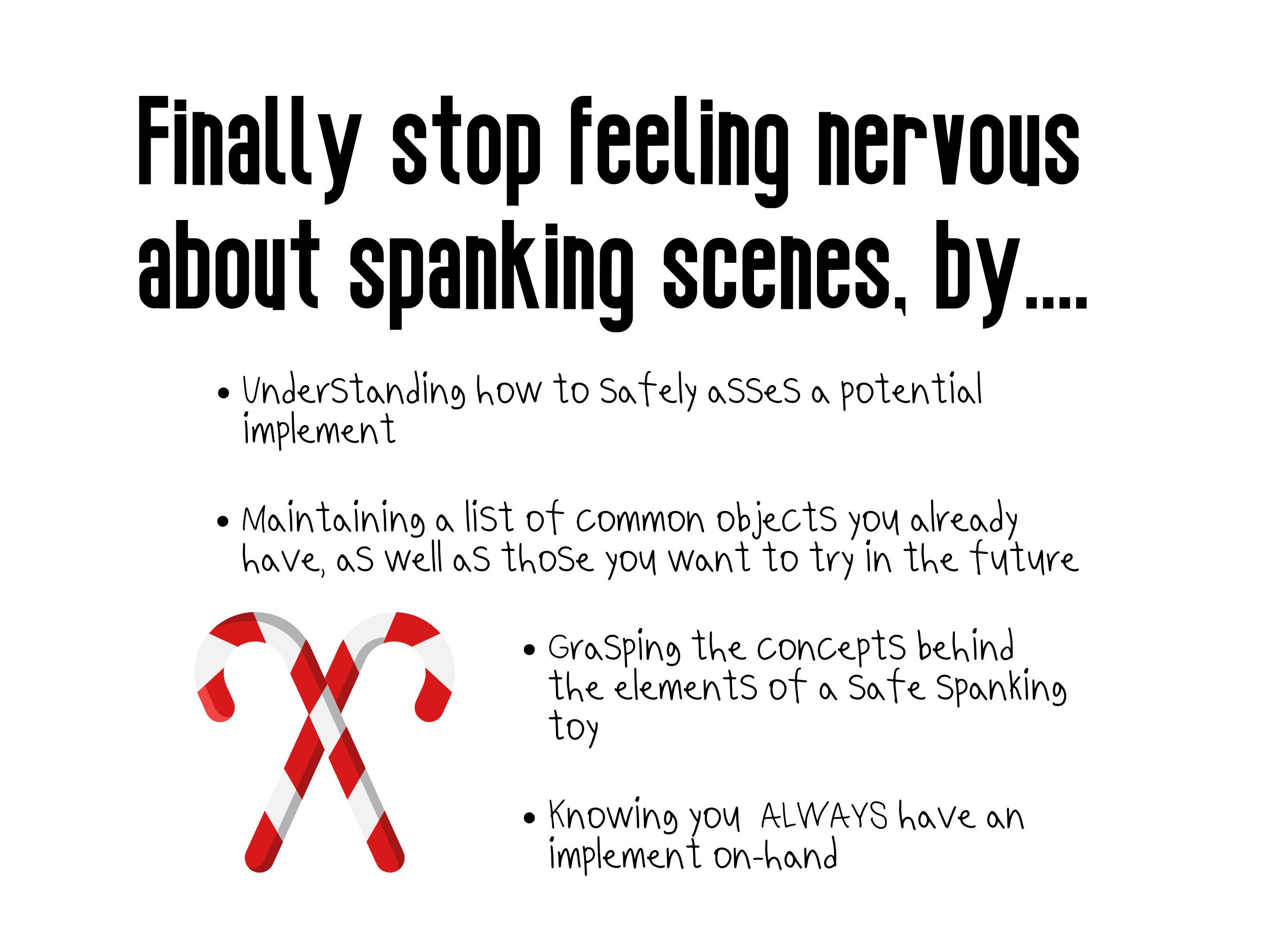 Impact Play Pervertables Checklist & Guide for Spanking, DIY BDSM Toys ...