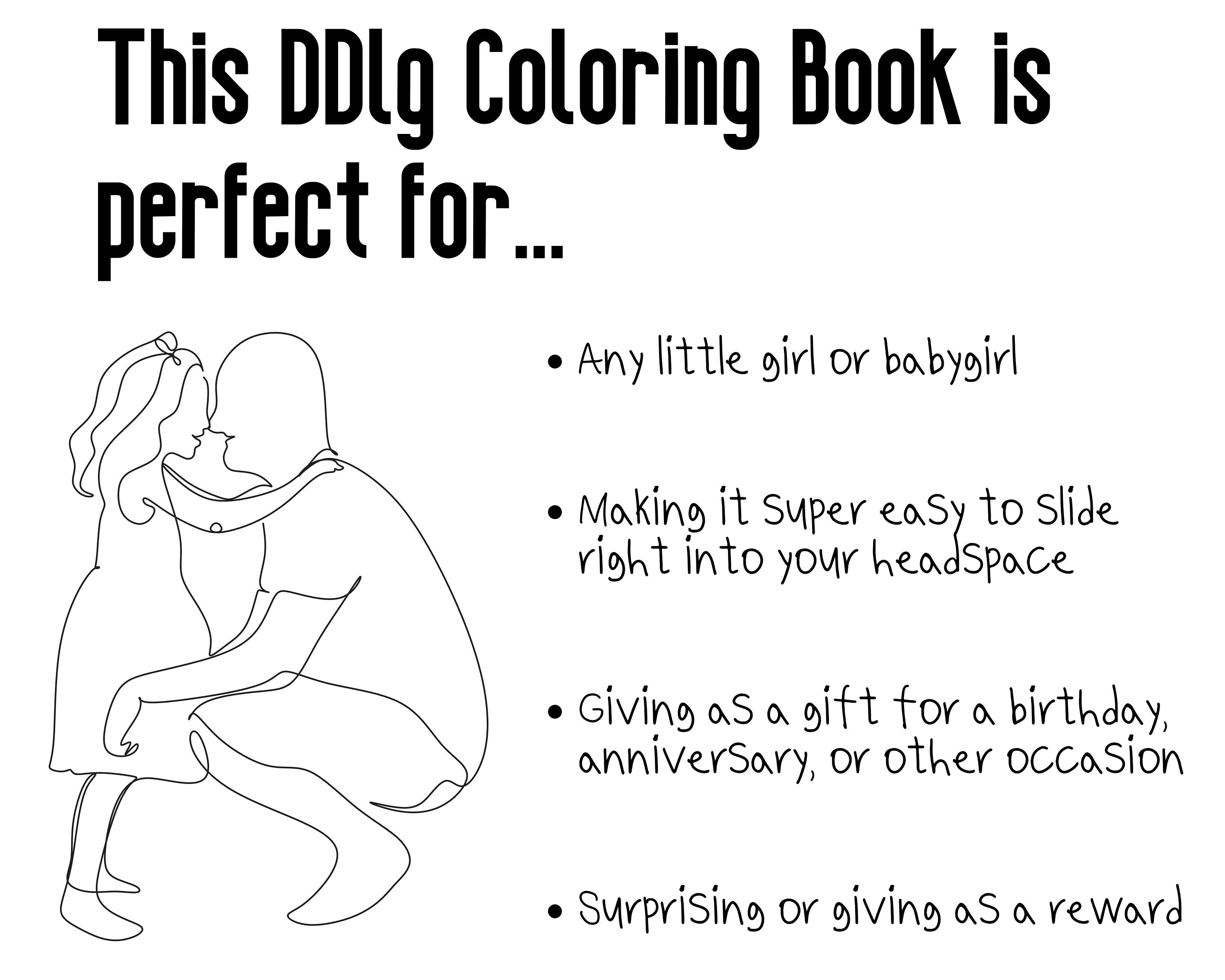 Ddlg Quote Coloring Book of Things Daddy Dom Says Cute BDSM - Etsy