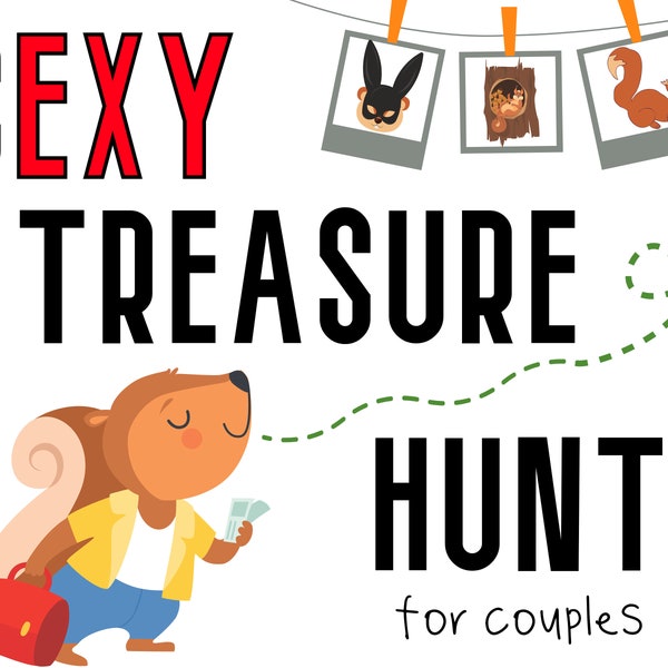 Naughty Scavenger Hunt For Him Etsy