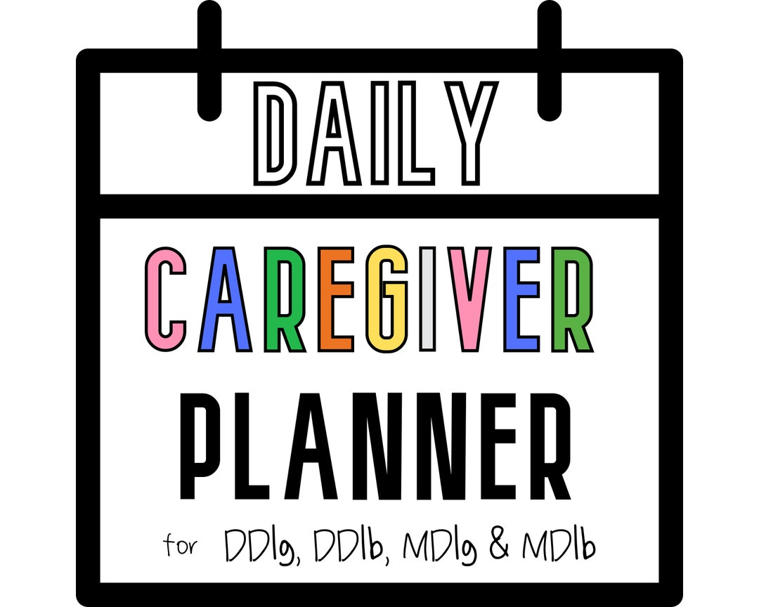Caregiver Daily Planner for Ddlg, Ddlb, Mdlg, Mdlb, BDSM Little Agenda ...