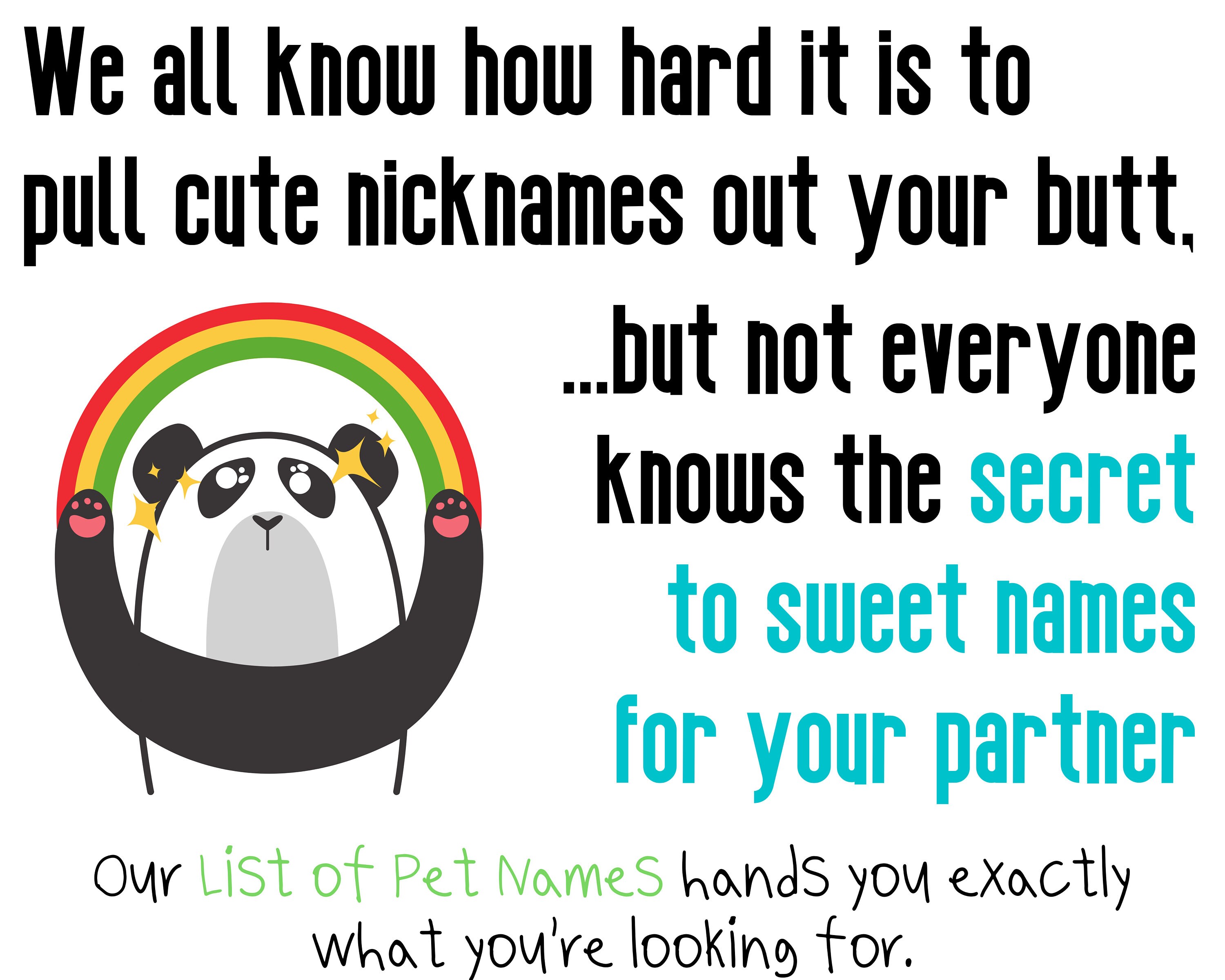 Cool Nicknames List