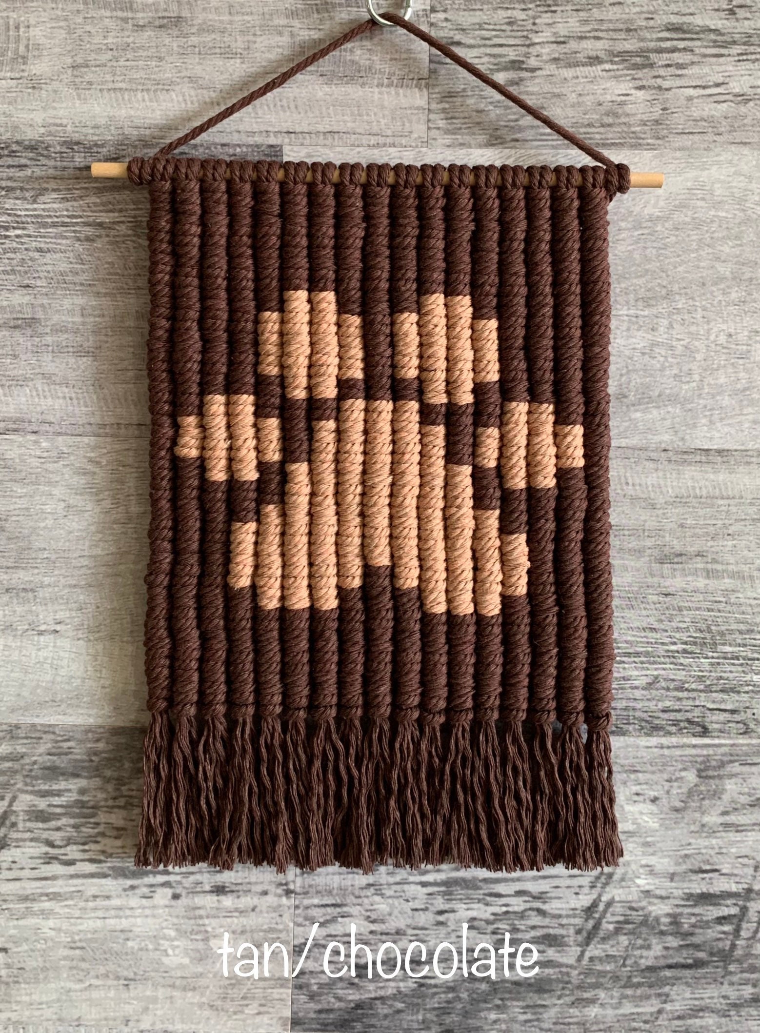 Paw Print Macrame Fray Finish - Etsy