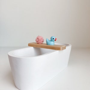 Tub Bar + Loofah + Duck for Soaking Bathtub | Macy Mae 1:12 Scale ...