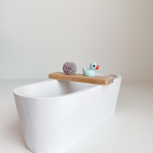 Tub Bar + Loofah + Duck for Soaking Bathtub | Macy Mae 1:12 Scale ...