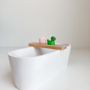 Tub Bar + Loofah + Duck for Soaking Bathtub | Macy Mae 1:12 Scale ...