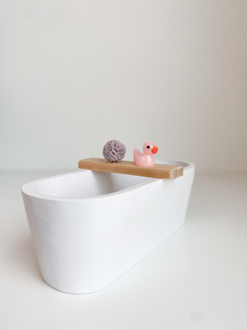 Tub Bar + Loofah + Duck for Soaking Bathtub | Macy Mae 1:12 Scale ...