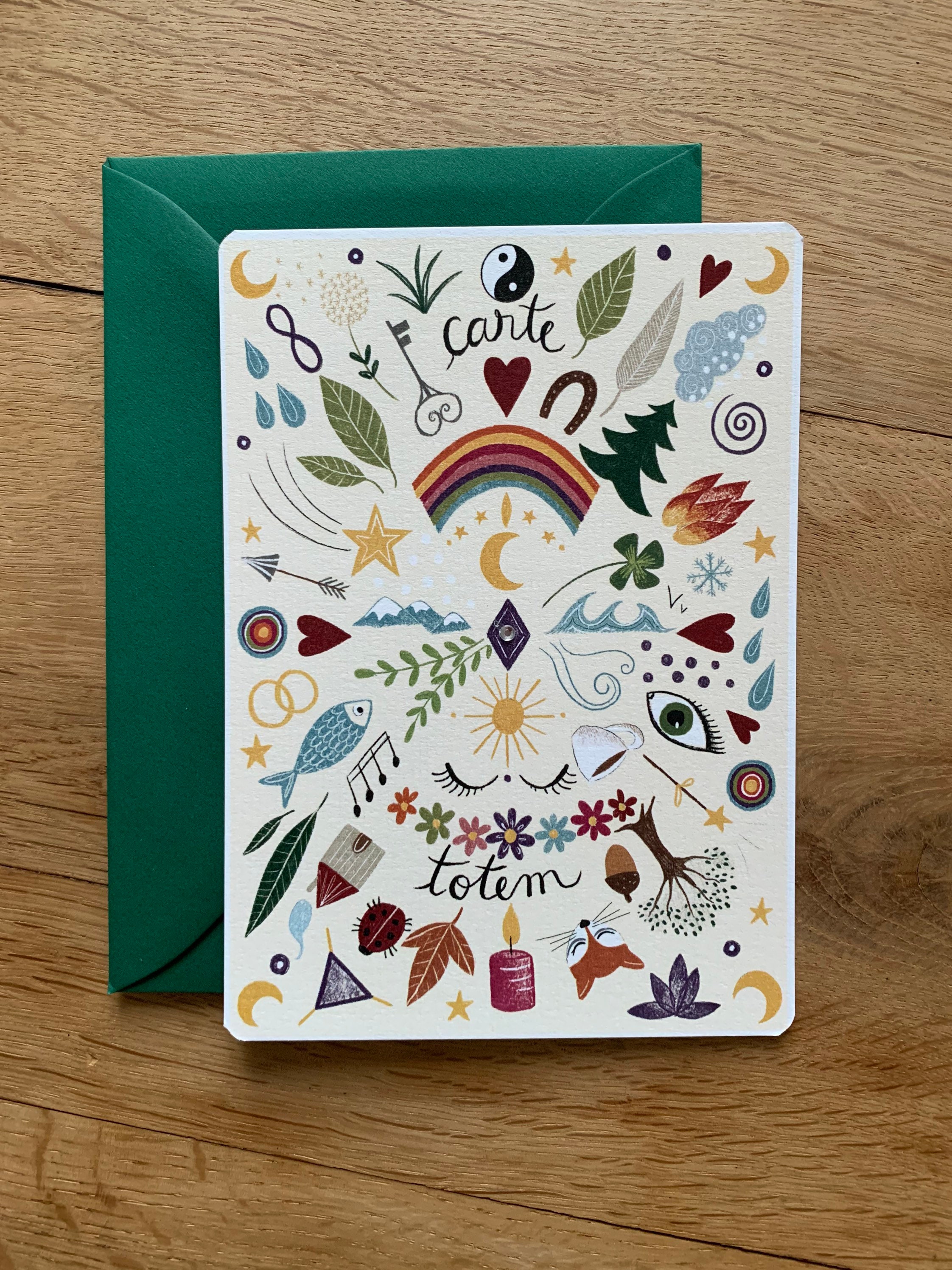 Totem Card - Etsy