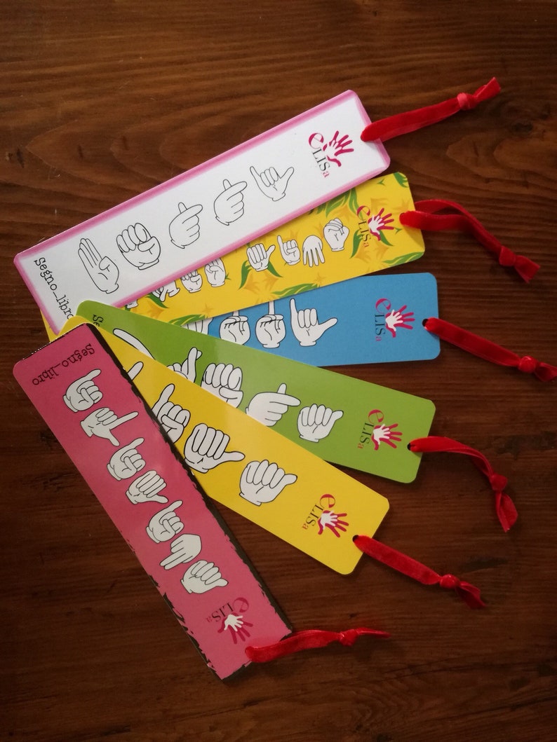 Segno_libro LIS Italian Sign Language Books Read Hands - Etsy