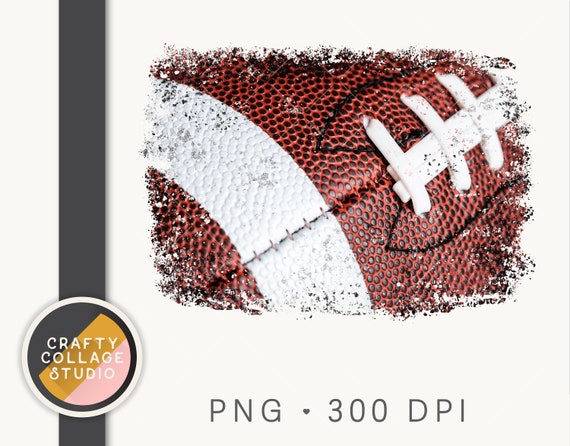 Football Clipart Football PNG File for Sublimation Footballs Background ...