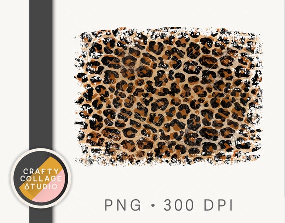 Leopard PNG for Sublimation Design Download Leopard Print - Etsy