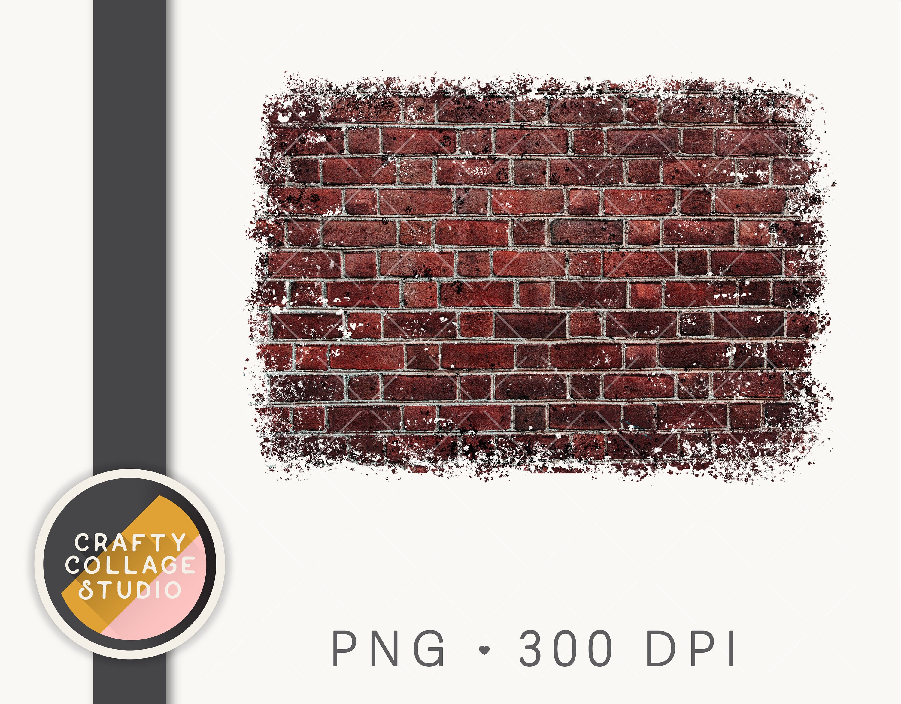 Distressed Brick Background