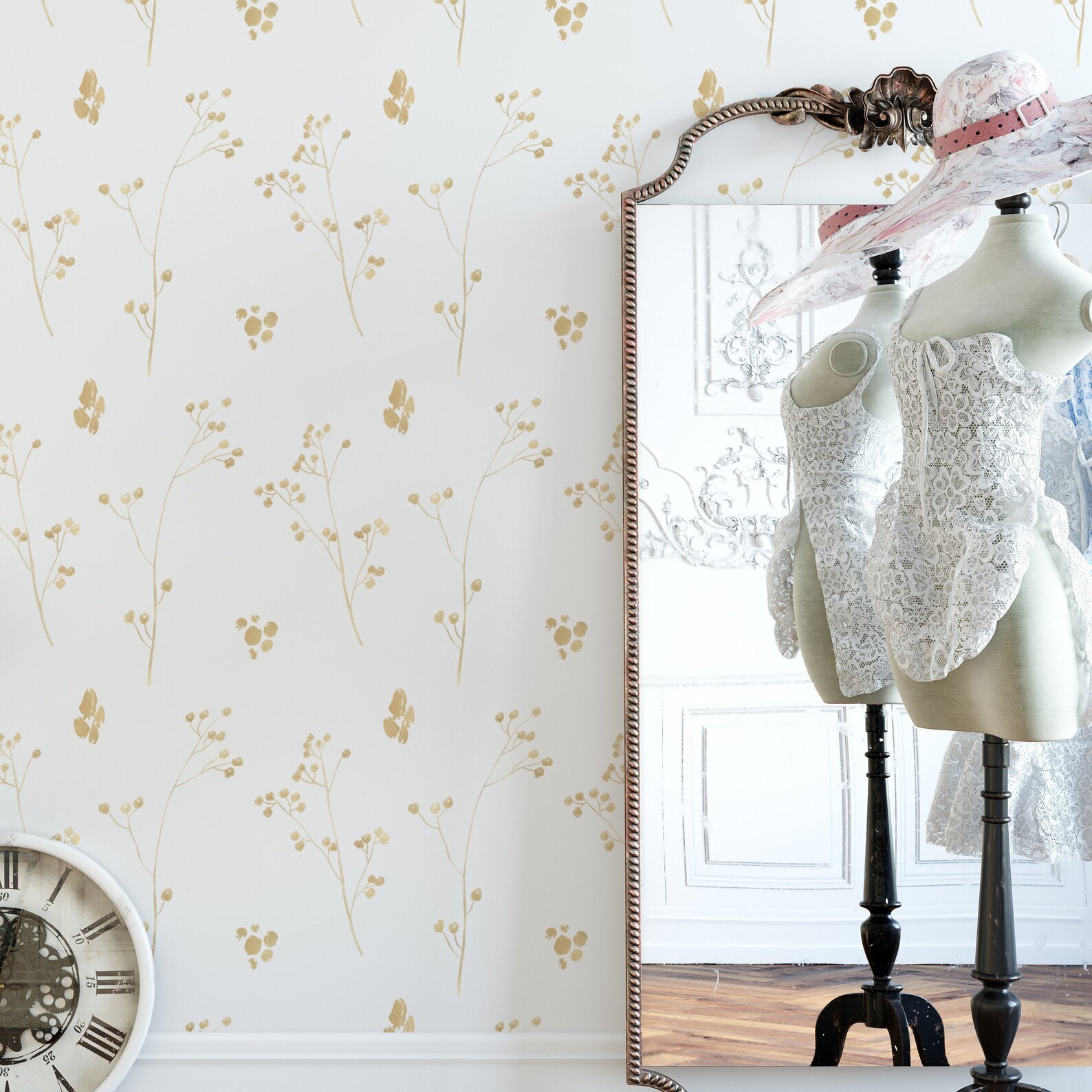 Designer Wallpaper. Removable and Self Adhesive. Peel and - Etsy Canada