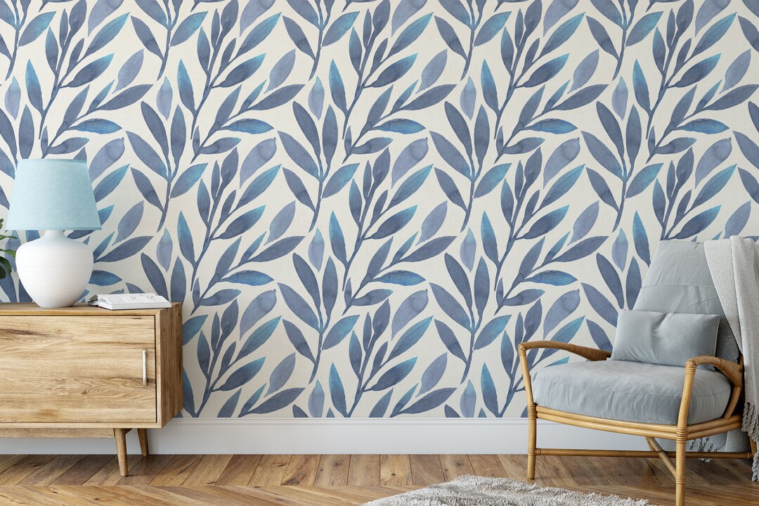 Designer Wallpaper. Removable and Self Adhesive. Peel and - Etsy