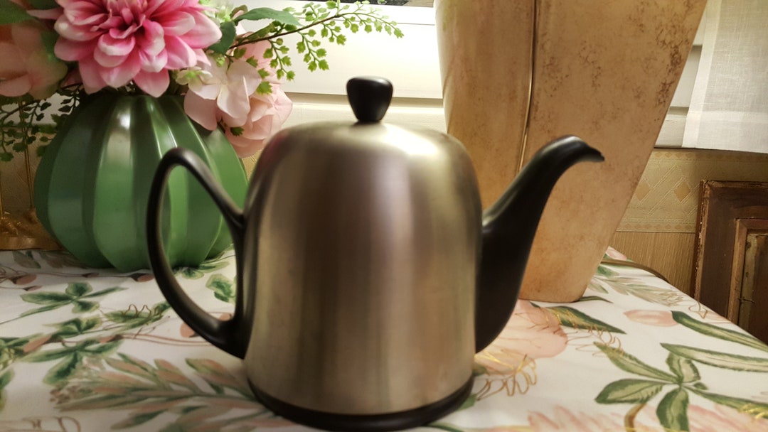 Salam Teapot Guy Degrenne Vintage Creation France 1953 Matte Mirror ...