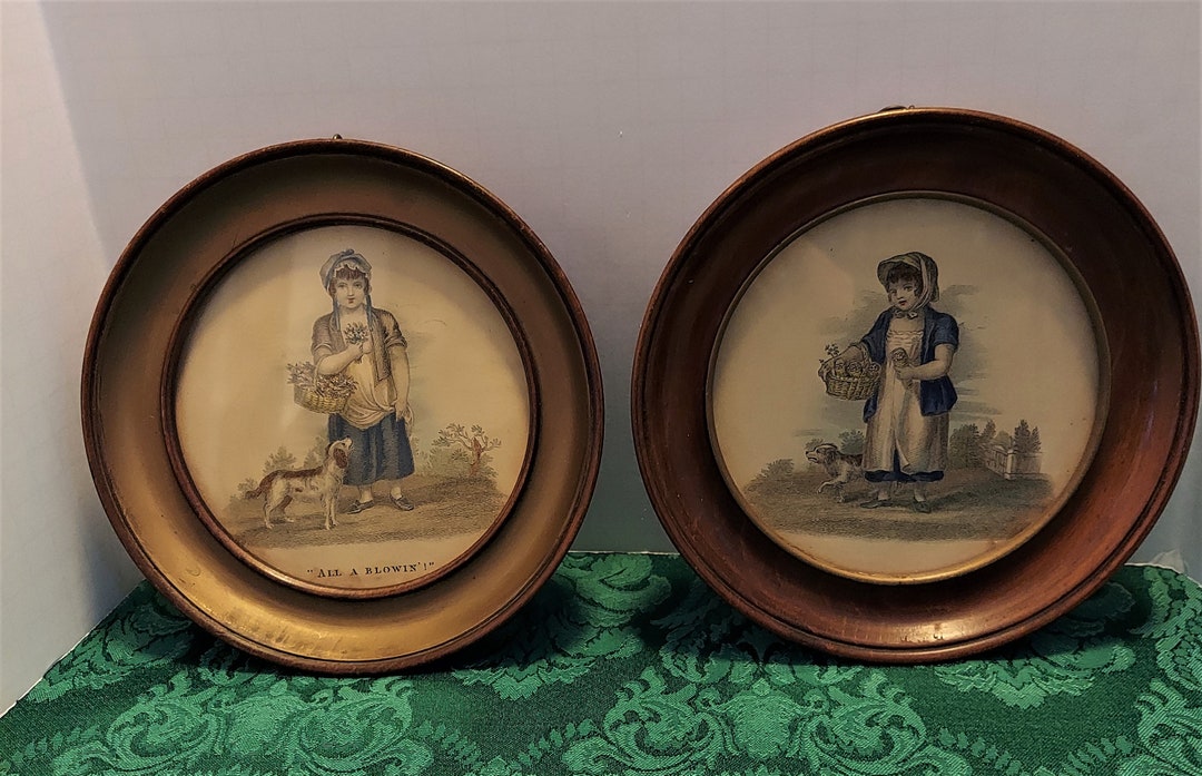 Georgian Hand Colored S&J Fuller 1812 Engravings - Etsy