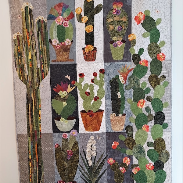 Cactus in the Cabin Quilt Pattern - Etsy