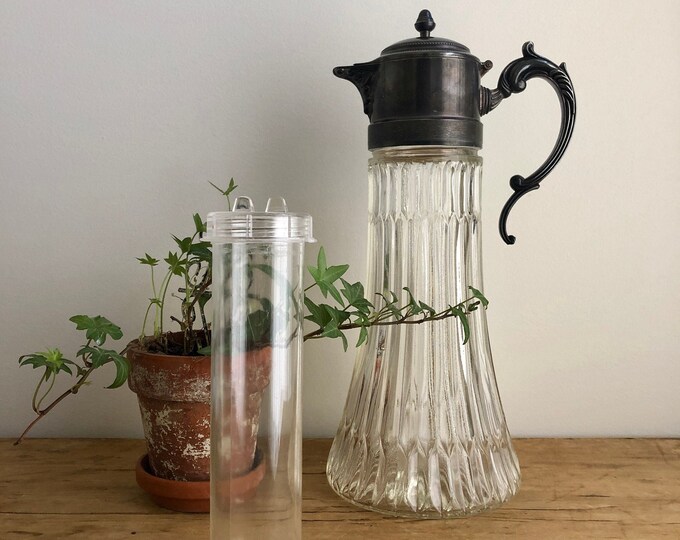 Vintage Wine Carafe/silver Plated/ Made in Italy/wine - Etsy