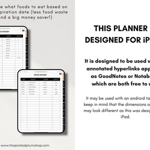 The Complete Digital Meal Planner | Weekly Meal Planner | Recipe Book ...