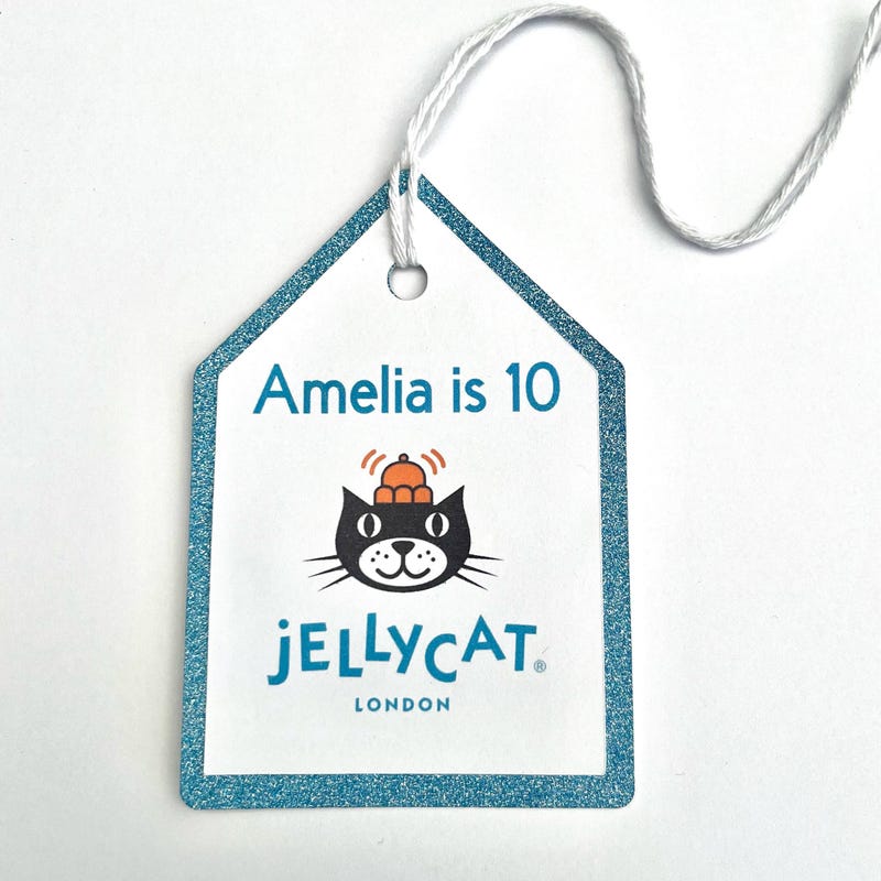 Personalised Jellycat Label - Etsy UK