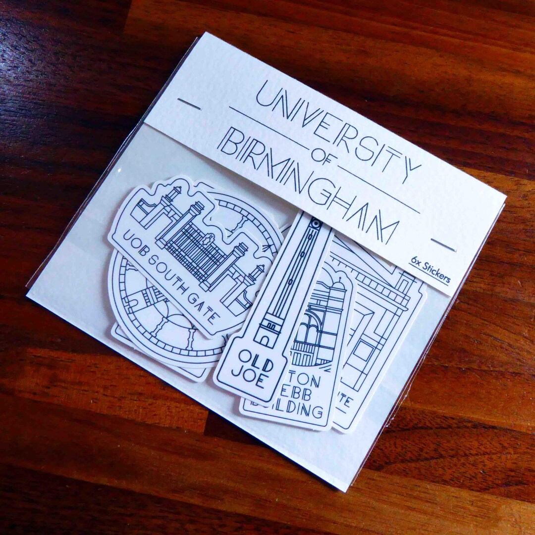 University of Birmingham - Sticker Collection - Ideal Graduation ...