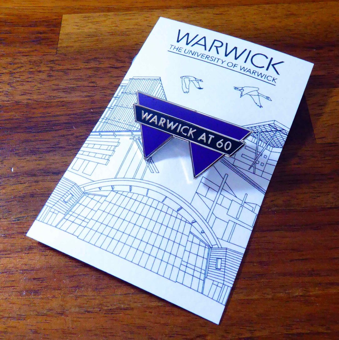 University of Warwick 60th Anniversary Enamel Badge - Etsy